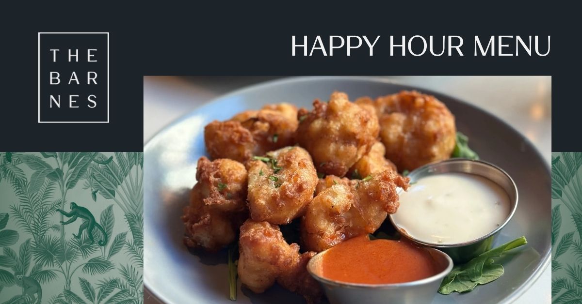 The Barnes Happy Hour Menu | The Barnes